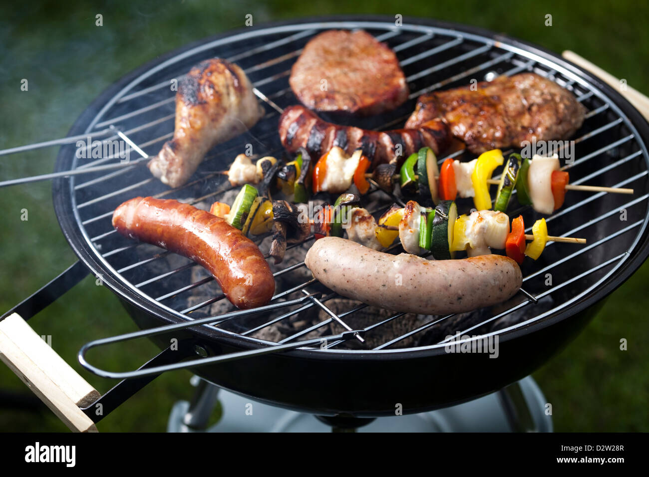 BBQ, Grilling time Stock Photo - Alamy