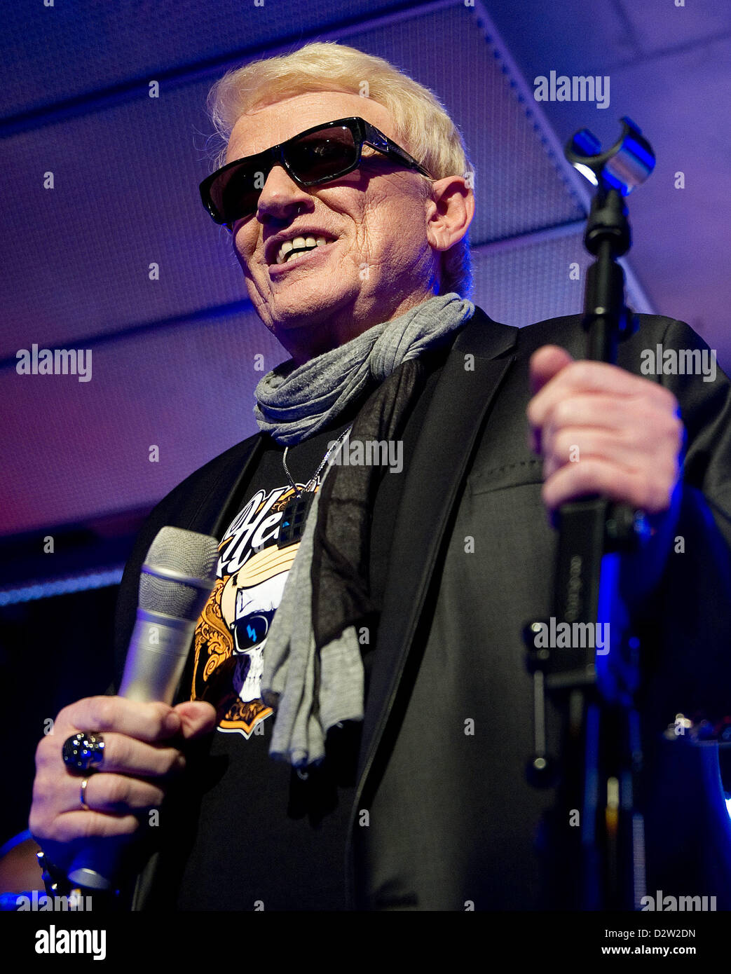 German crooner Heino performs during a show at the NDR-public ...