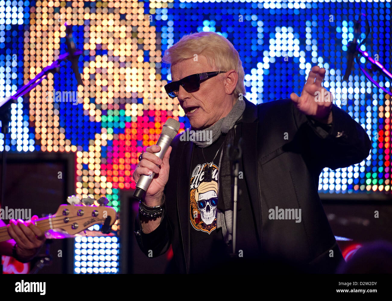 German crooner Heino performs during a show at the NDR-public ...