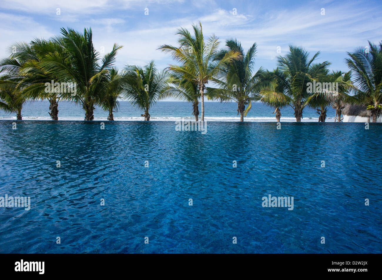 Mexico beach luxury scene Stock Photo - Alamy