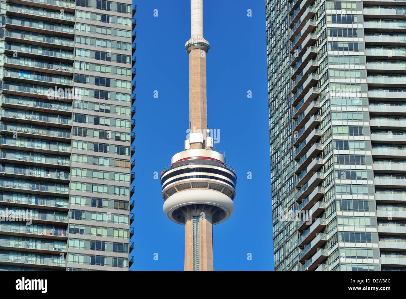 CN Tower closeup Stock Photo - Alamy