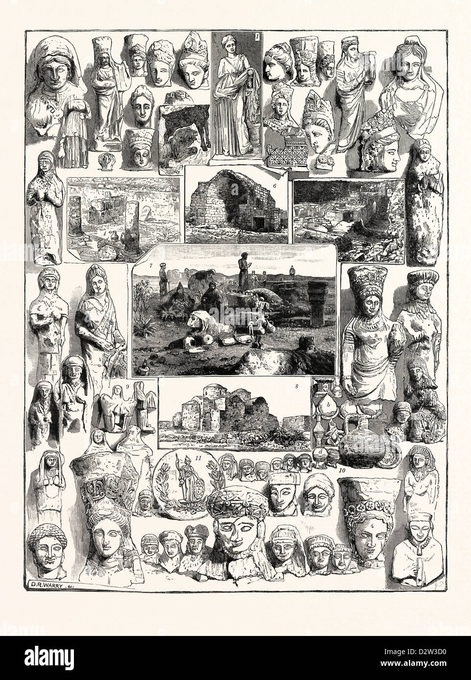 CYPRIOTE ANTIQUITIES DISCOVERED AT THE TEMPLE OF ARTEMIS AT ACHNA AND ...