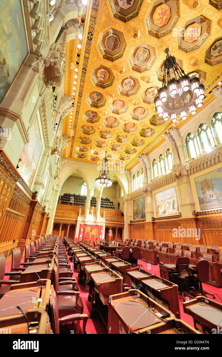 Canada parliament ottawa interior hi-res stock photography and images ...