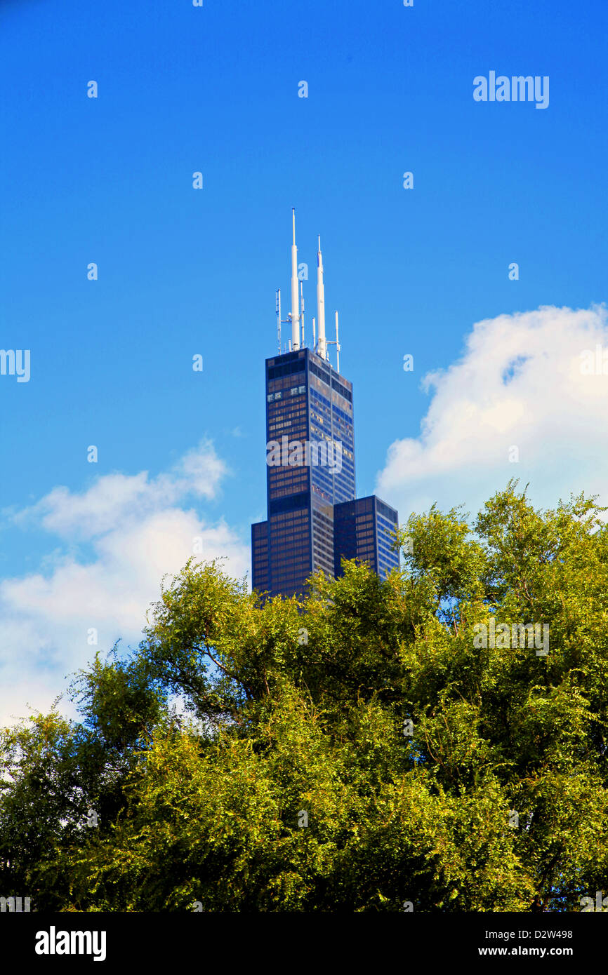 Chicago sears tower hi-res stock photography and images - Alamy