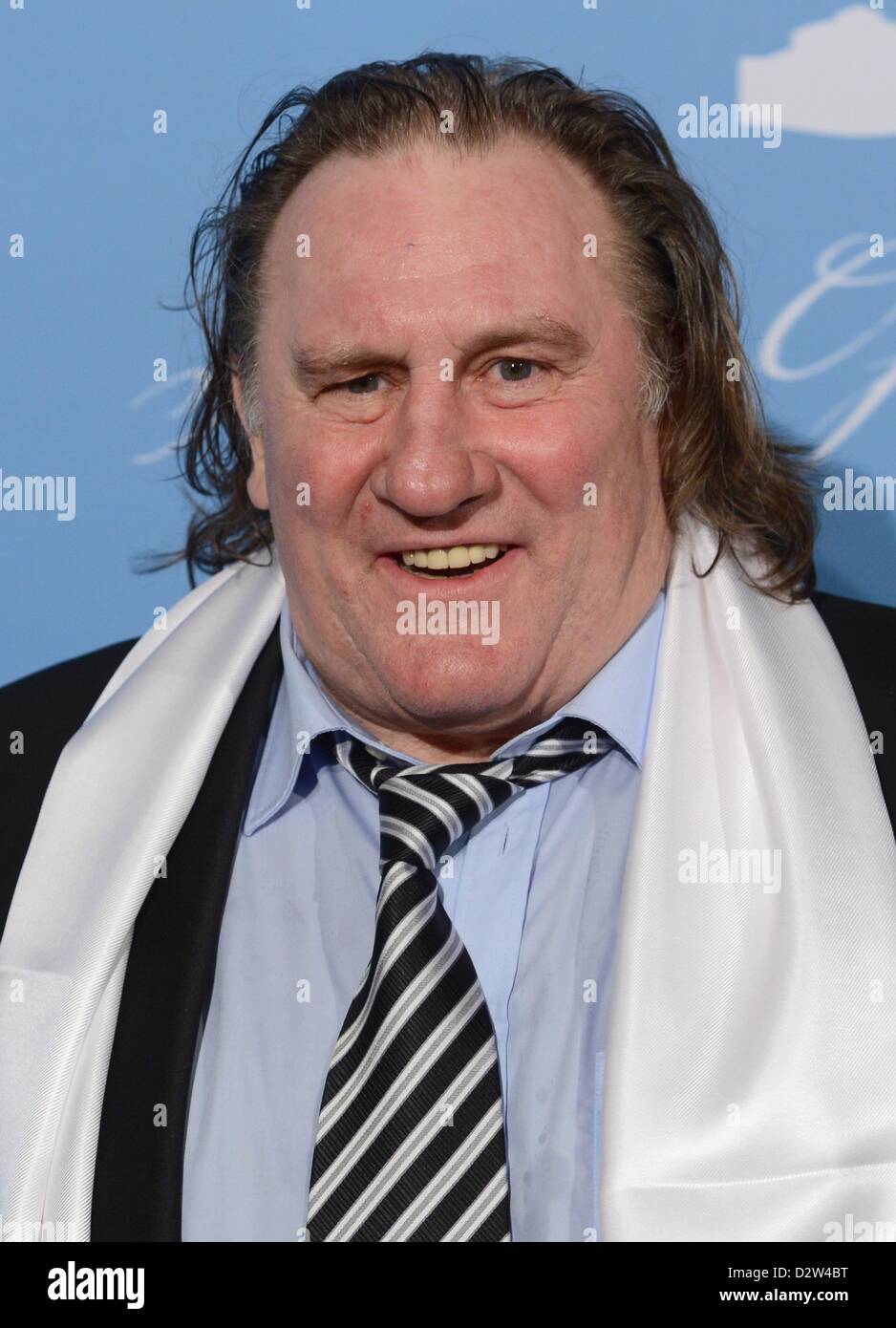 French-born actor Gerard Depardieu arrives for the 8th Semper Opera ...