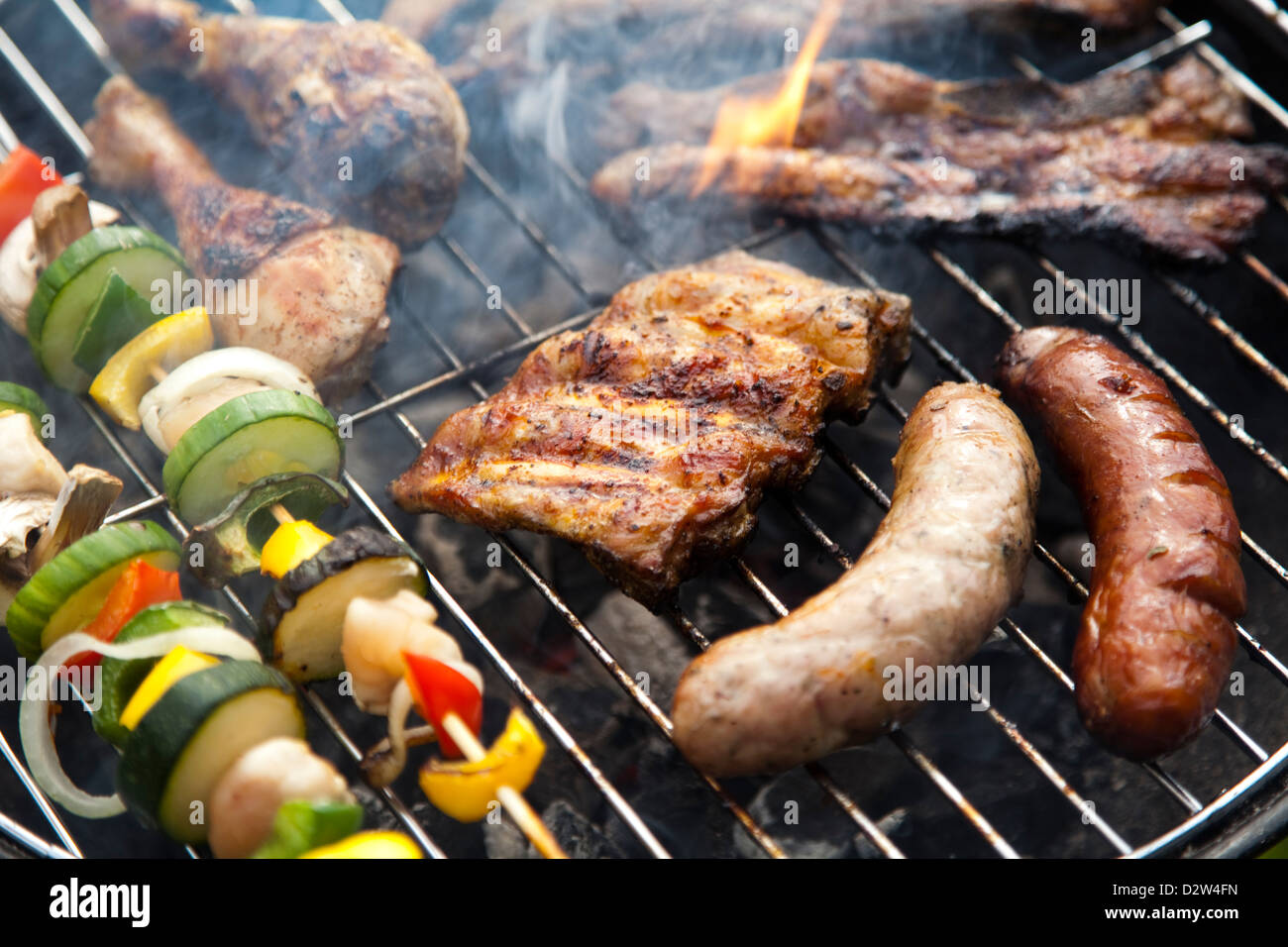 Grilling time, Grill Stock Photo - Alamy
