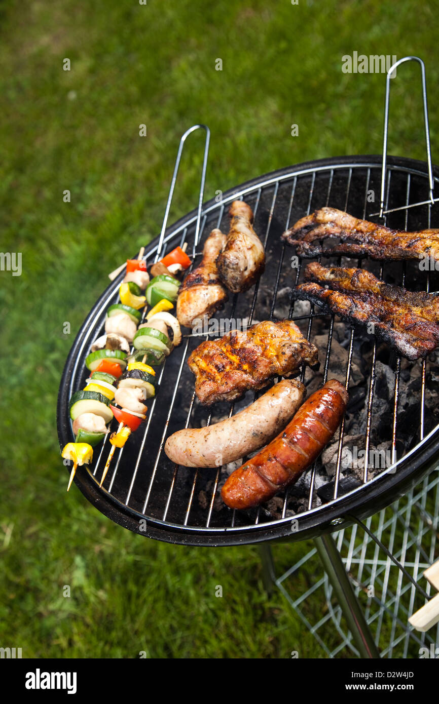 BBQ, Grilling time Stock Photo - Alamy