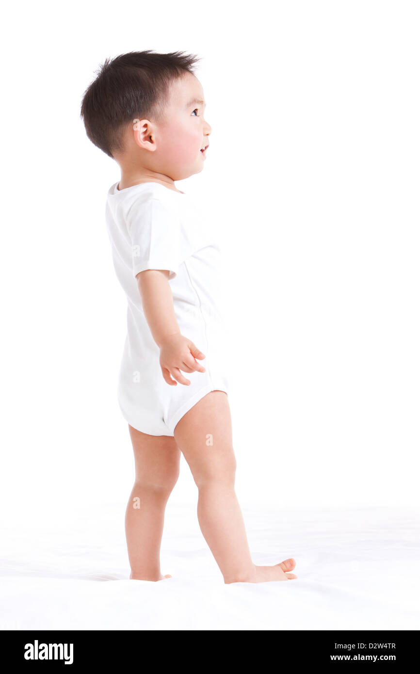 Vertical shot baby cute Cut Out Stock Images & Pictures - Alamy