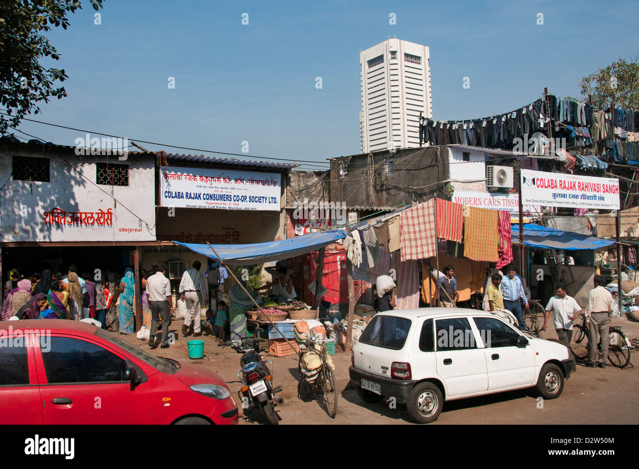 Mumbai Slum Colaba High Resolution Stock Photography and Images - Alamy