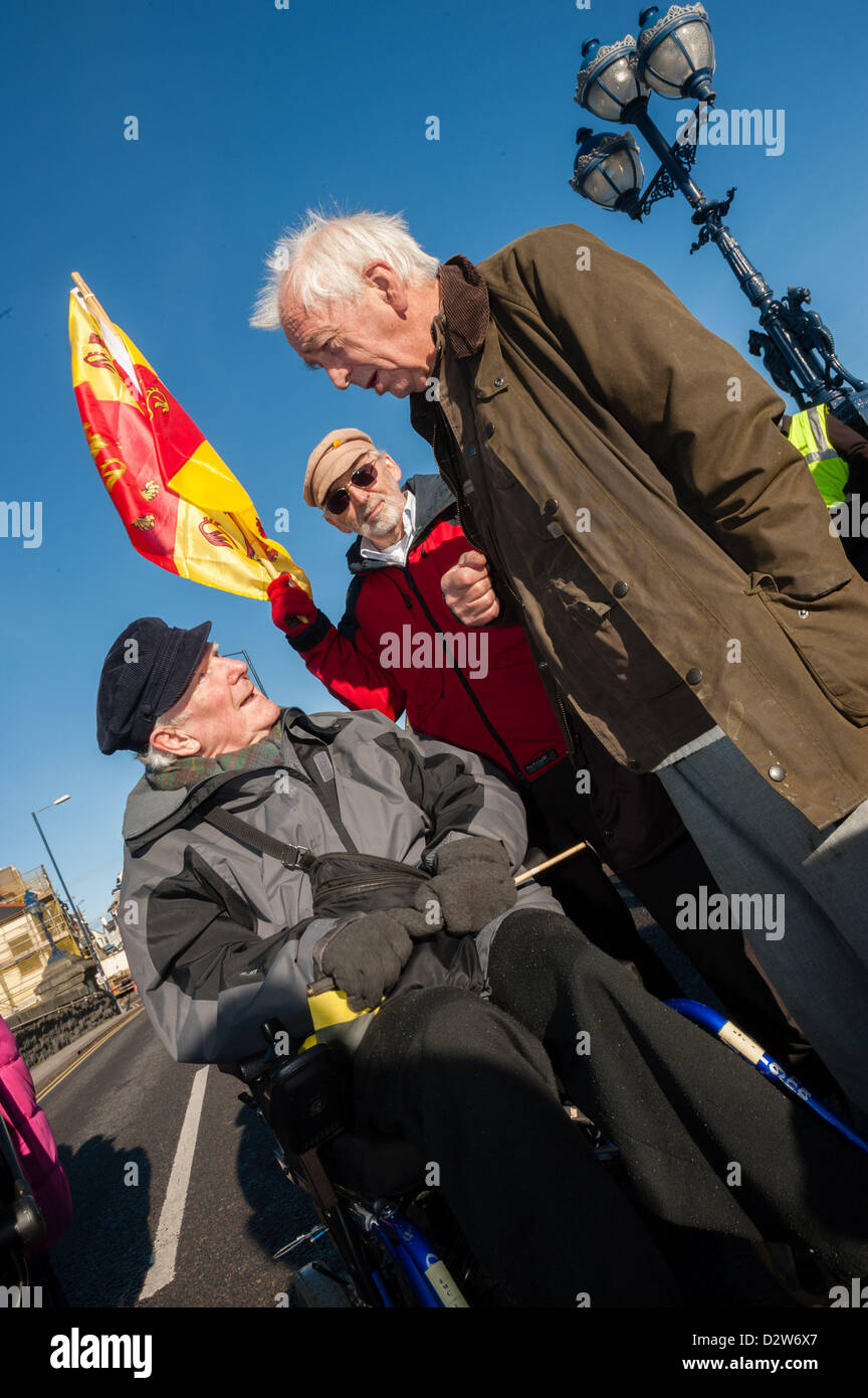 February 2nd 2013. Aberystwyth, Wales, UK. EXACTLY 50 years after the ...