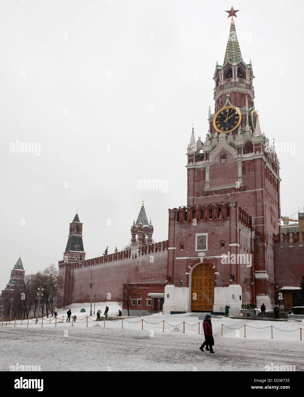 Spassky gate hi-res stock photography and images - Alamy