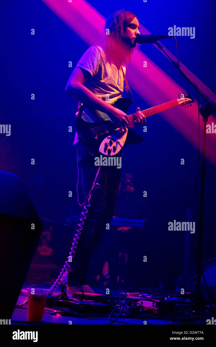 October 26, 2012 - The Australian psychedelic band Tame Impala performs ...