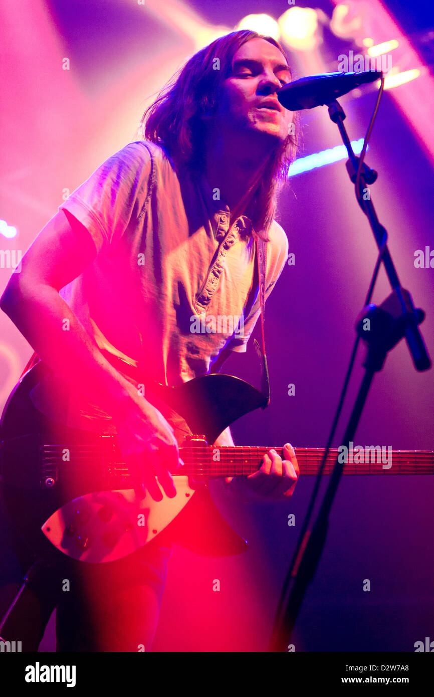 October 26, 2012 - The Australian psychedelic band Tame Impala performs ...