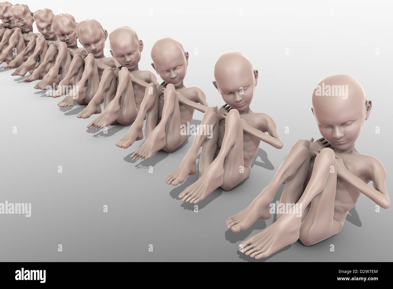 Body defects due to genetic manipulation Stock Photo - Alamy