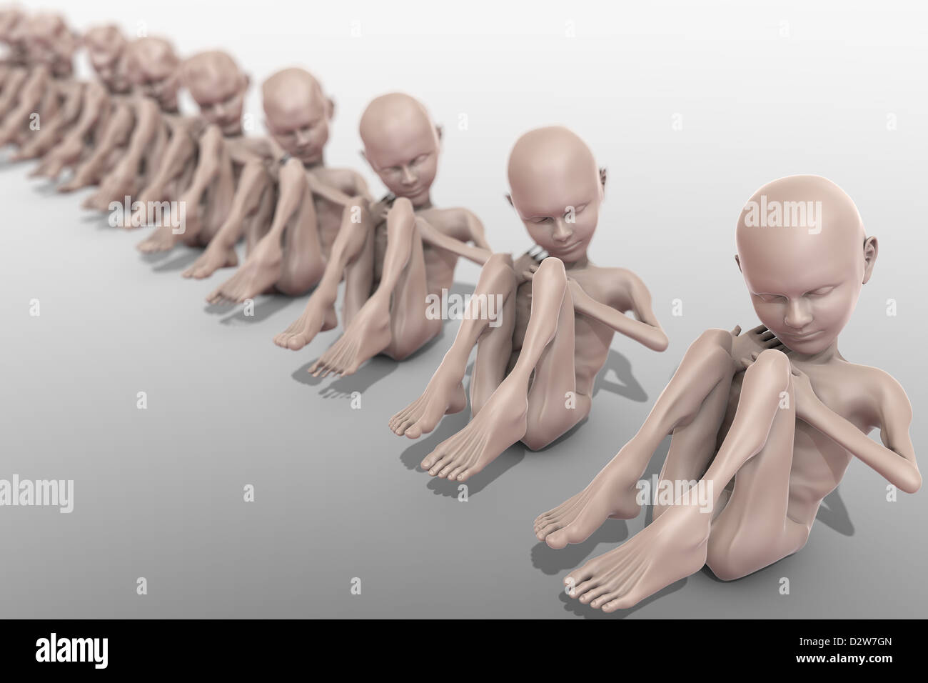 Body defects due to genetic manipulation Stock Photo - Alamy