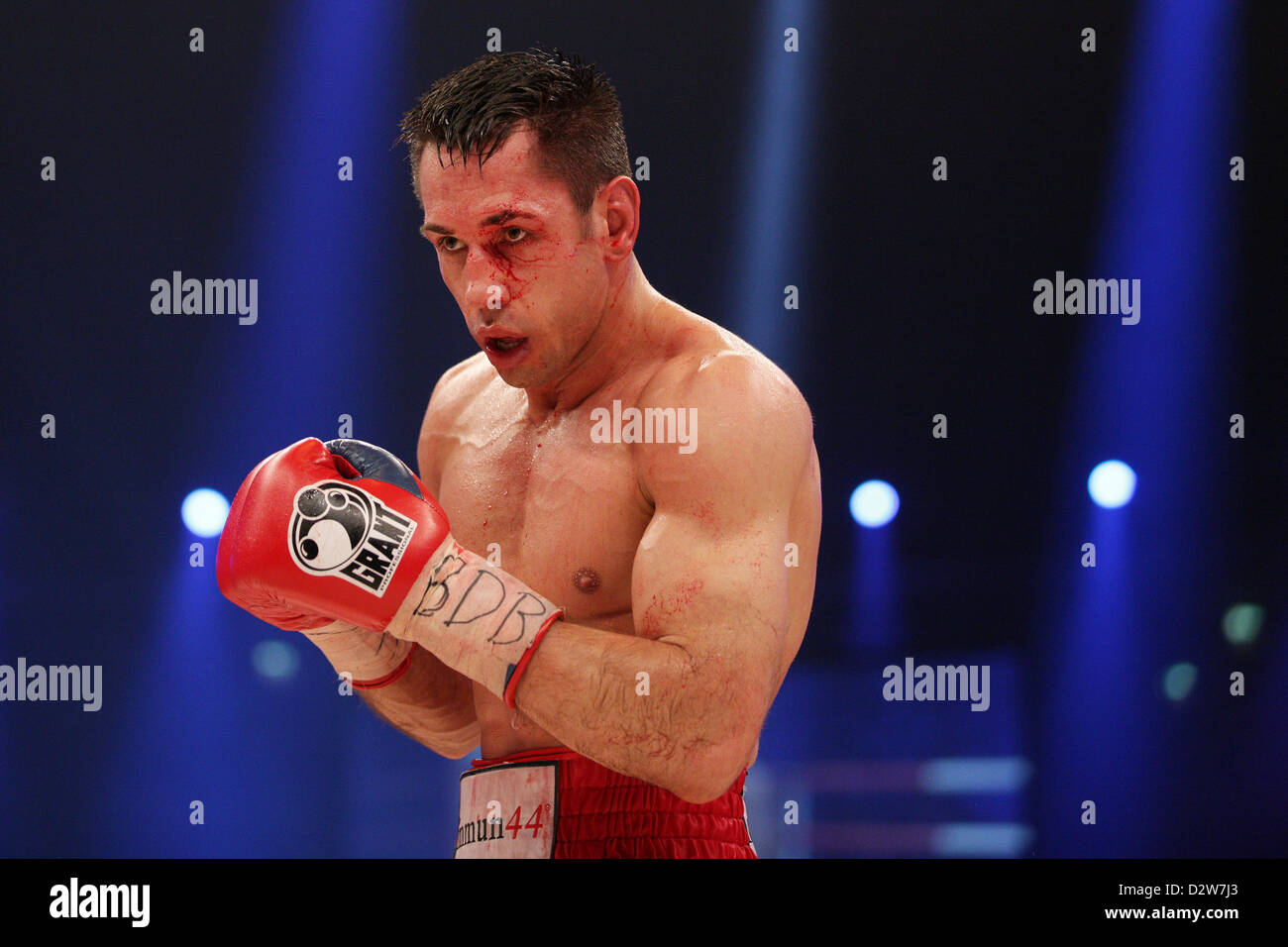 Former middleweight boxing world champion Felix Sturm stands in the ...