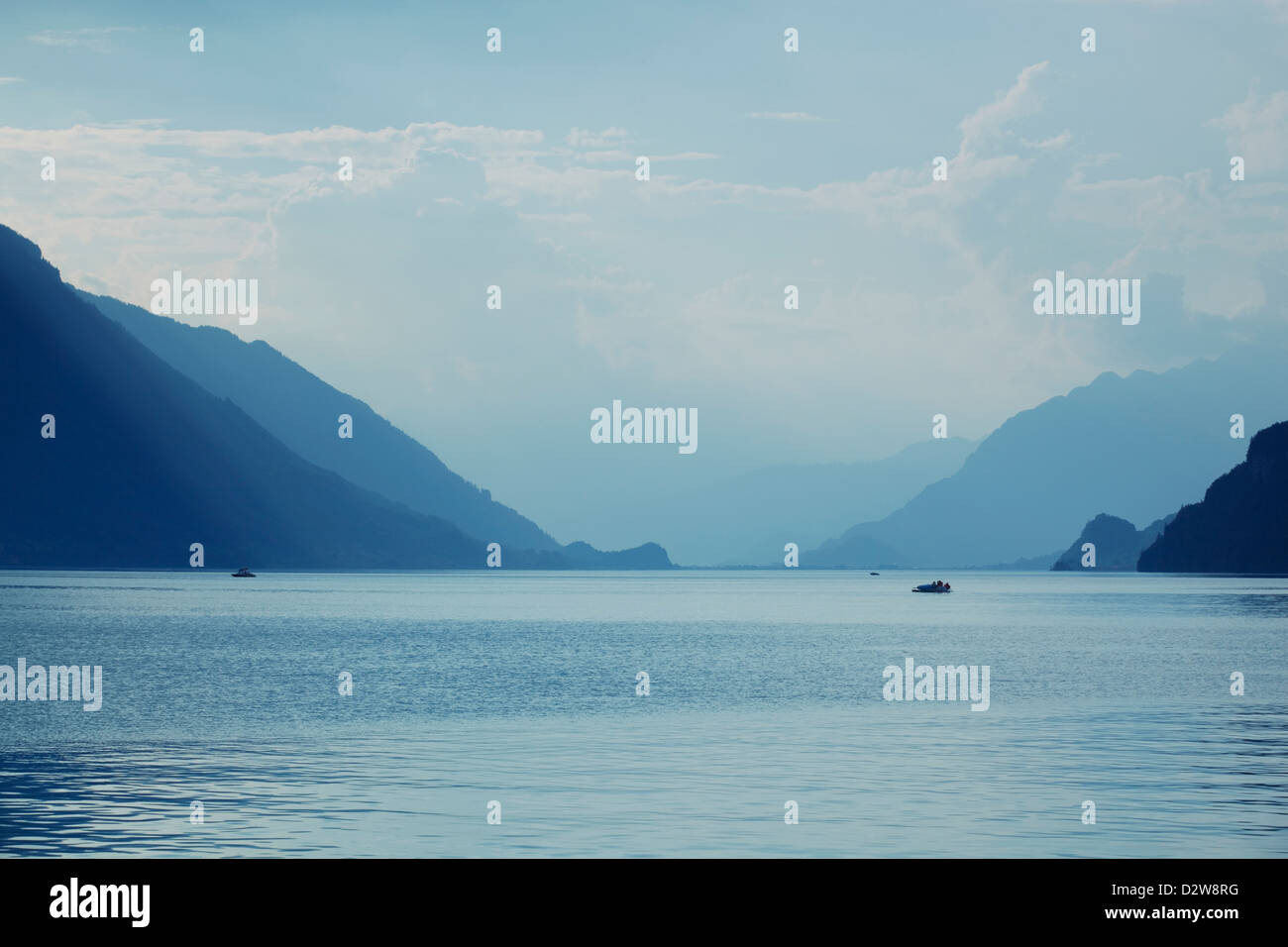 swiss lake at brienz, Switzerland Stock Photo - Alamy