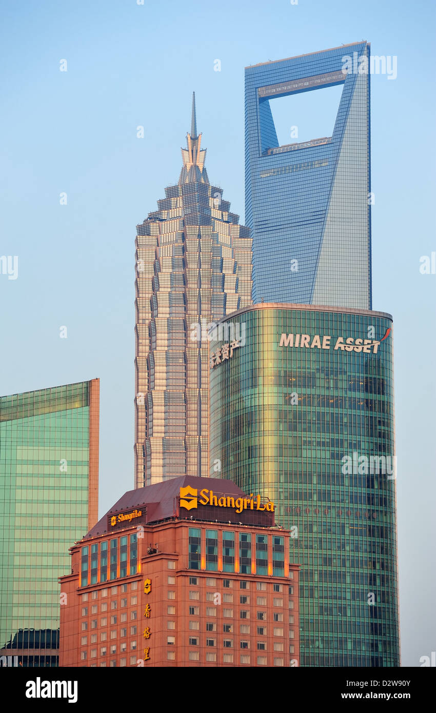 Urban architectures with city skyline Stock Photo - Alamy