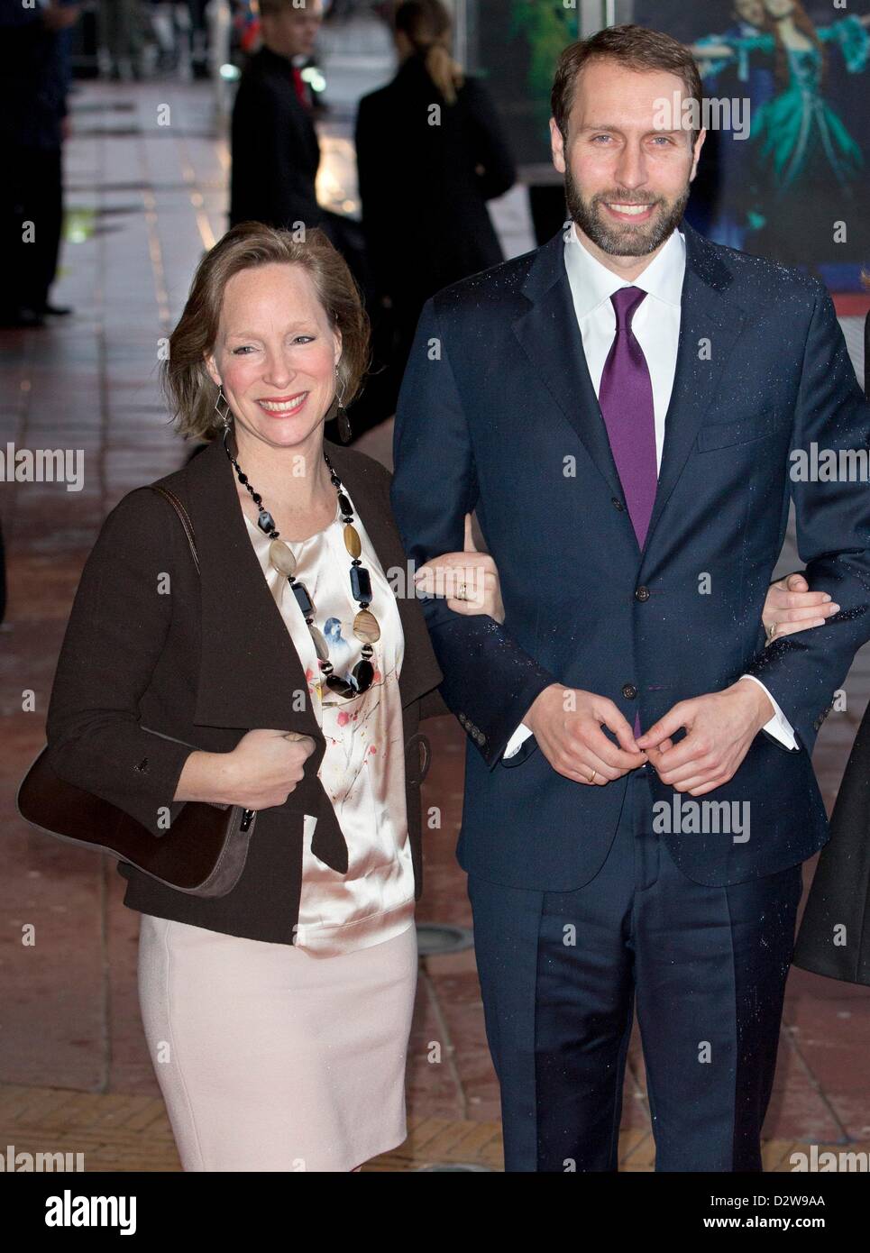 Princess Margarita de Bourbon de Parme and her husband Tjalling ten ...
