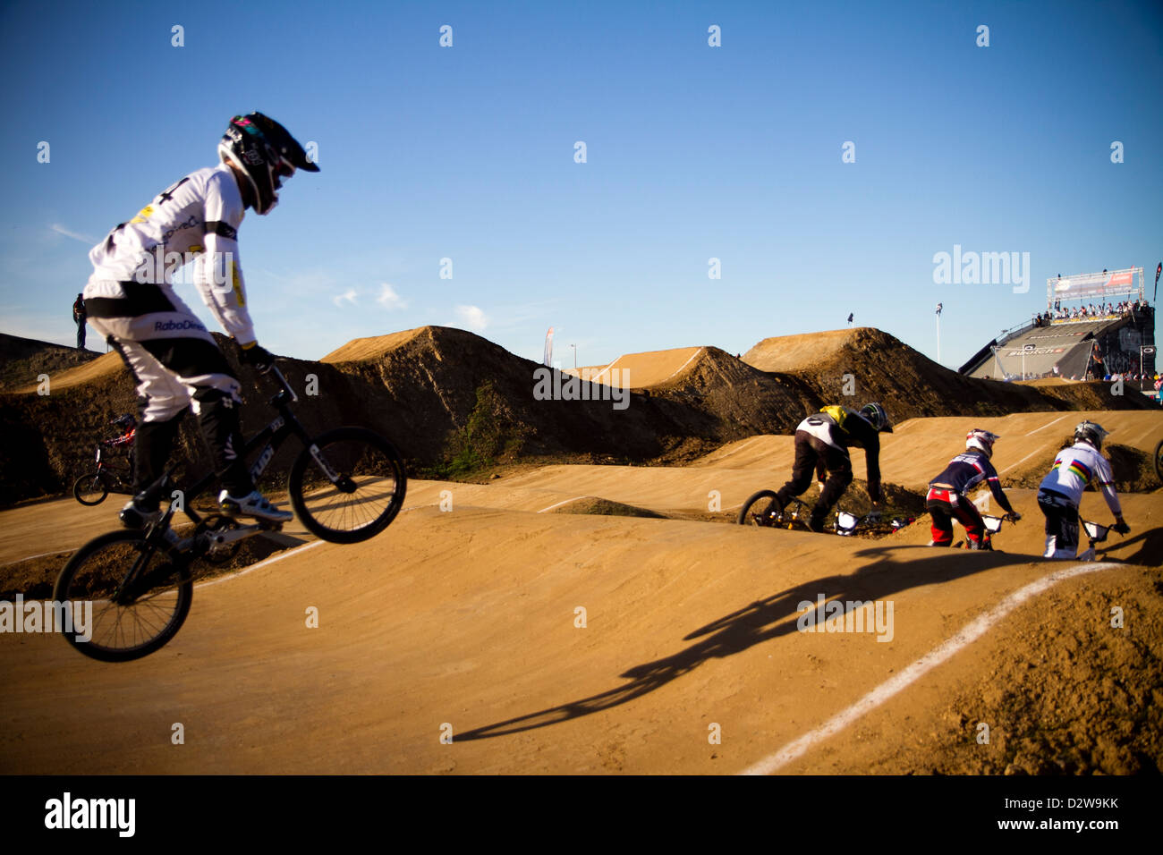 Bmx race jump hi-res stock photography and images - Alamy
