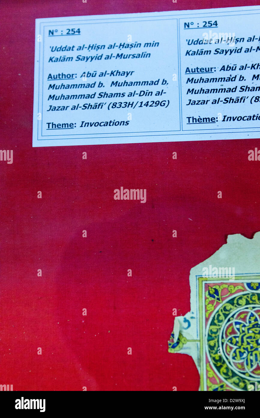 Timbuktu manuscript hi-res stock photography and images - Alamy