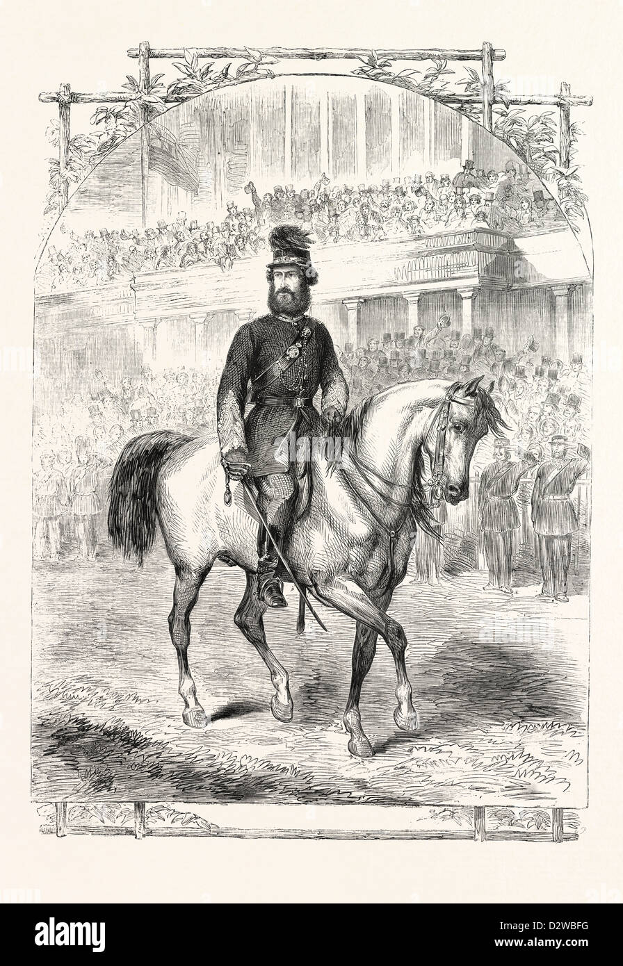 THE VOLUNTEER SHAM FIGHT AT BRIGHTON ON EASTER MONDAY: LORD RANELAGH ...