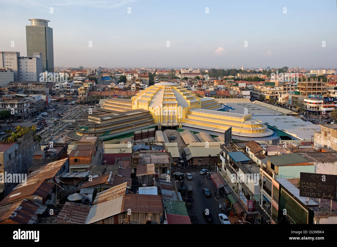 Phnom Penh, Cambodia, city view of Phnom Penh Stock Photo - Alamy