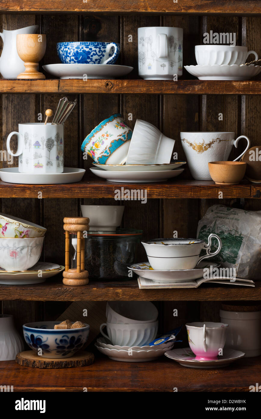 Tea set display hi-res stock photography and images - Alamy