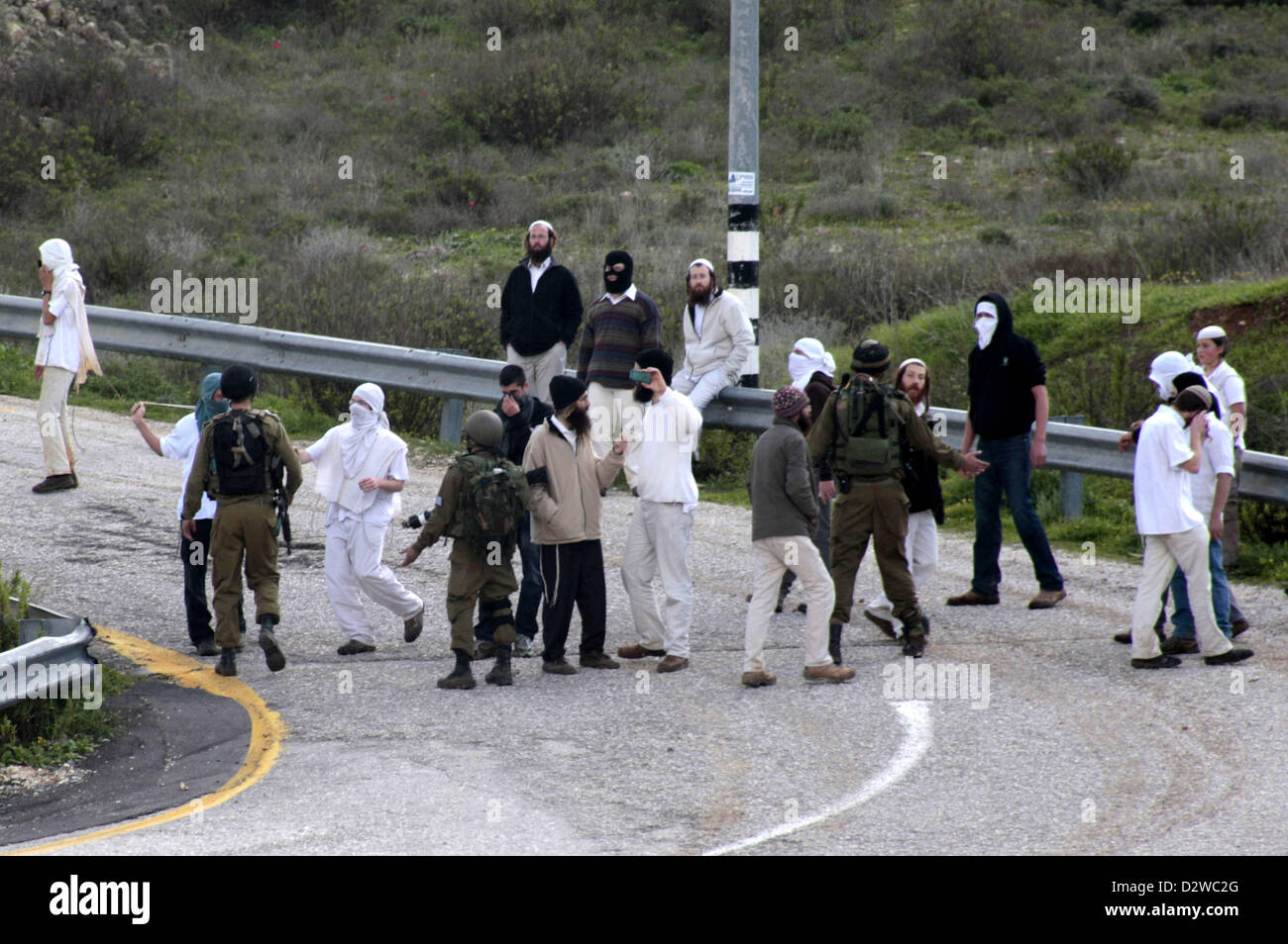 Feb. 2, 2013 - Nablus, West Bank, Palestinian Territory - Israeli ...