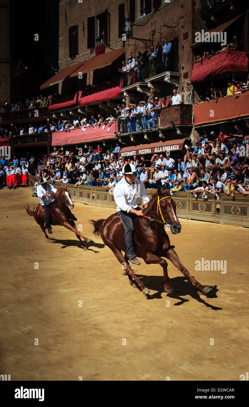 Italy siena tuscany horse racing jockey hi-res stock photography and ...