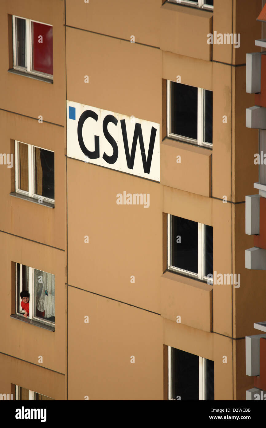 Berlin, Germany, skyscraper GSW Stock Photo - Alamy