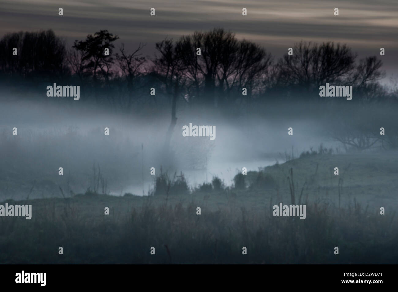 Mist over river hi-res stock photography and images - Alamy