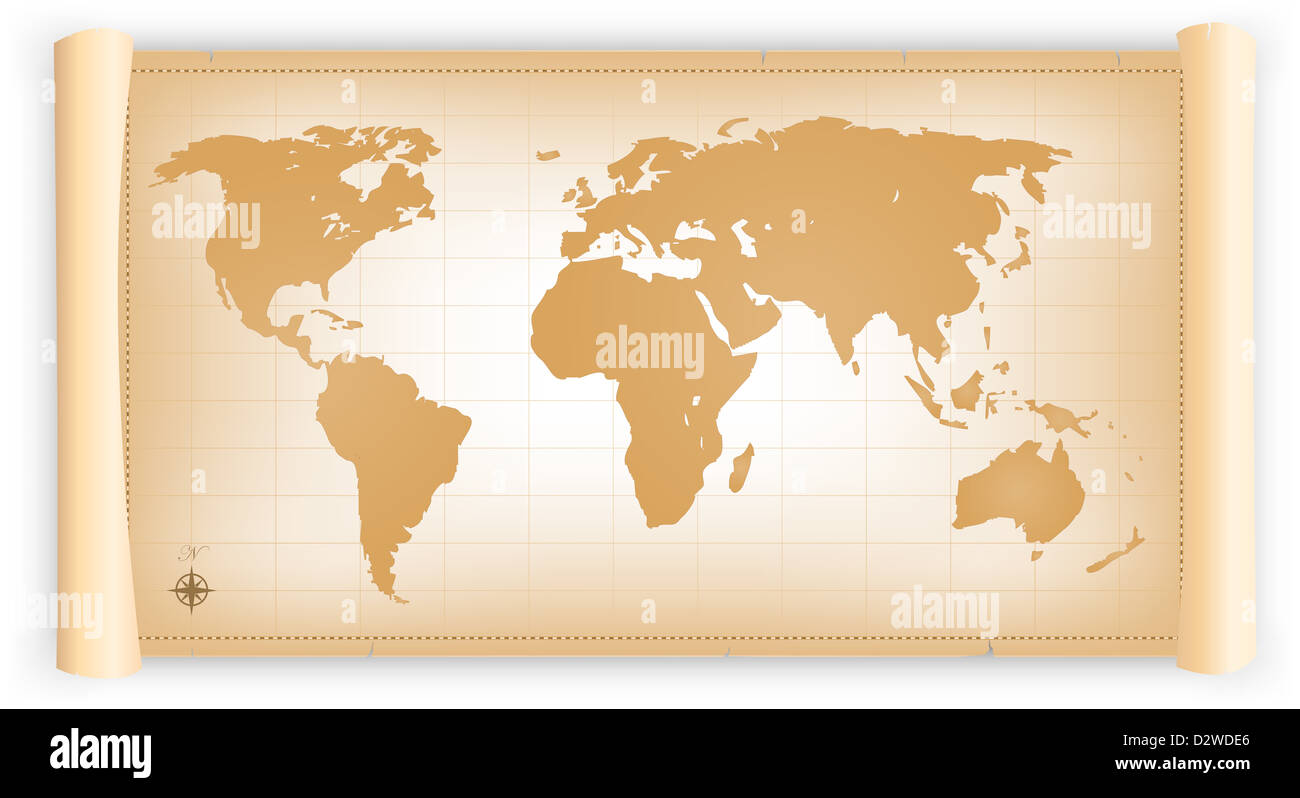 Ancient planisphere map hi-res stock photography and images - Alamy