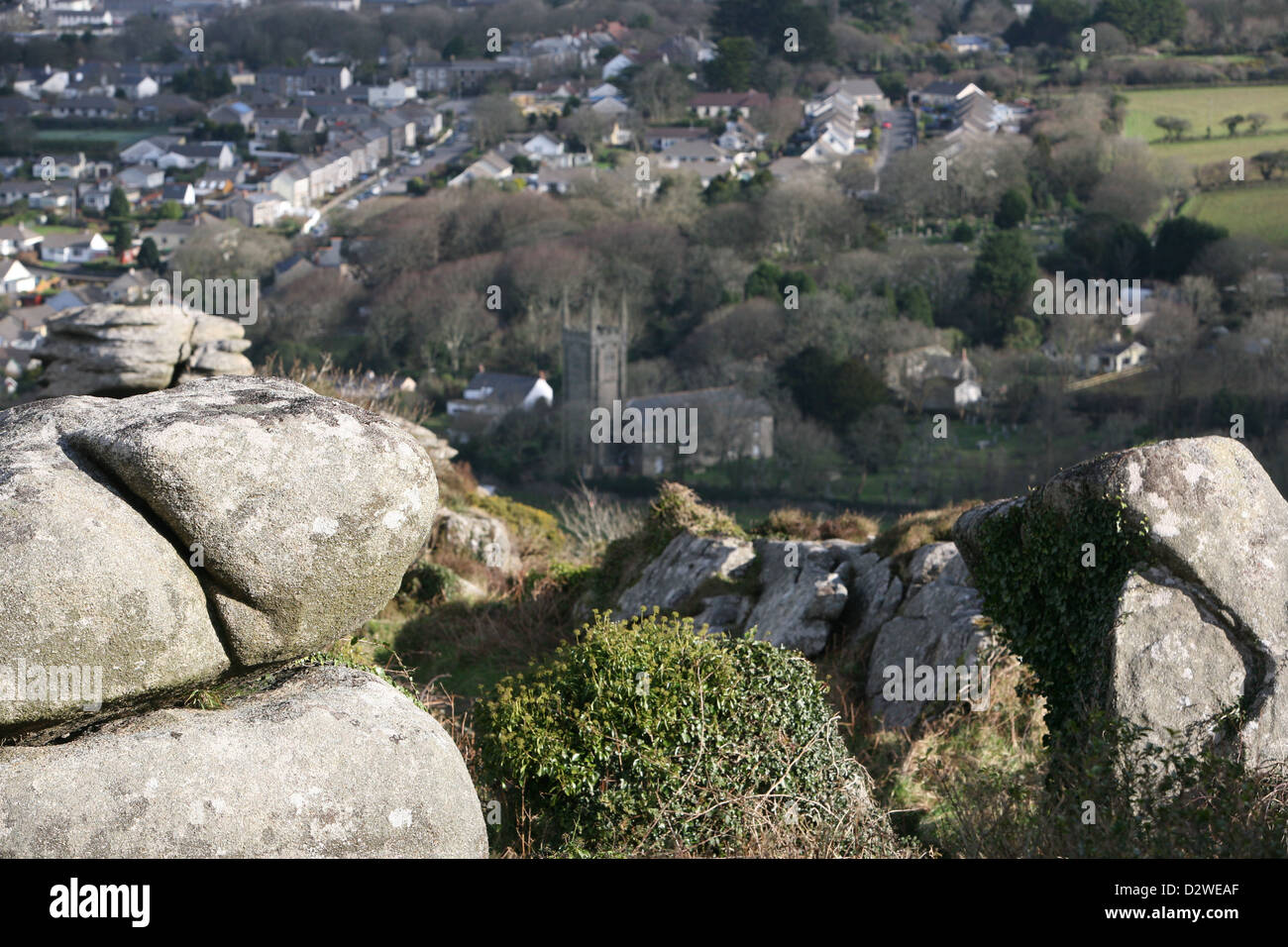 Redruth cornwall town hi-res stock photography and images - Alamy