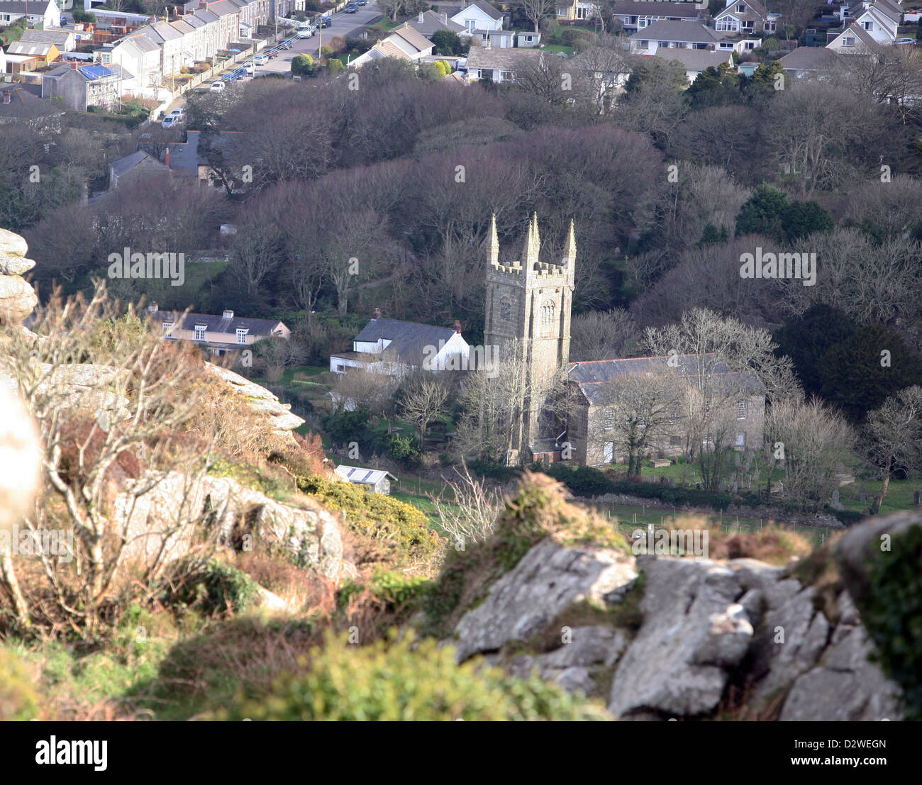 Redruth cornwall town hi-res stock photography and images - Alamy