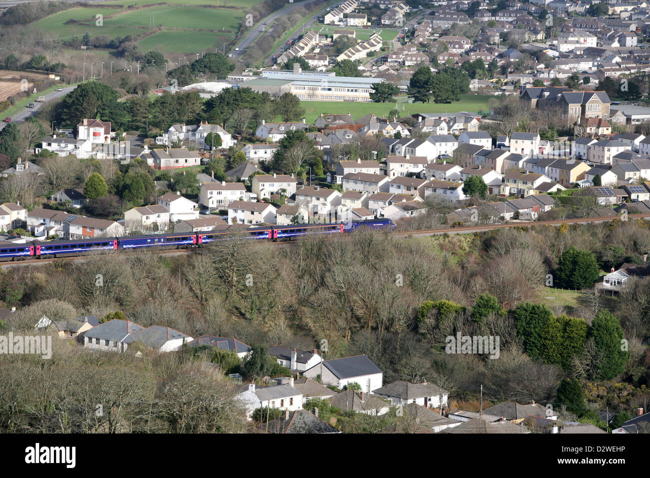 Redruth cornwall town hi-res stock photography and images - Alamy