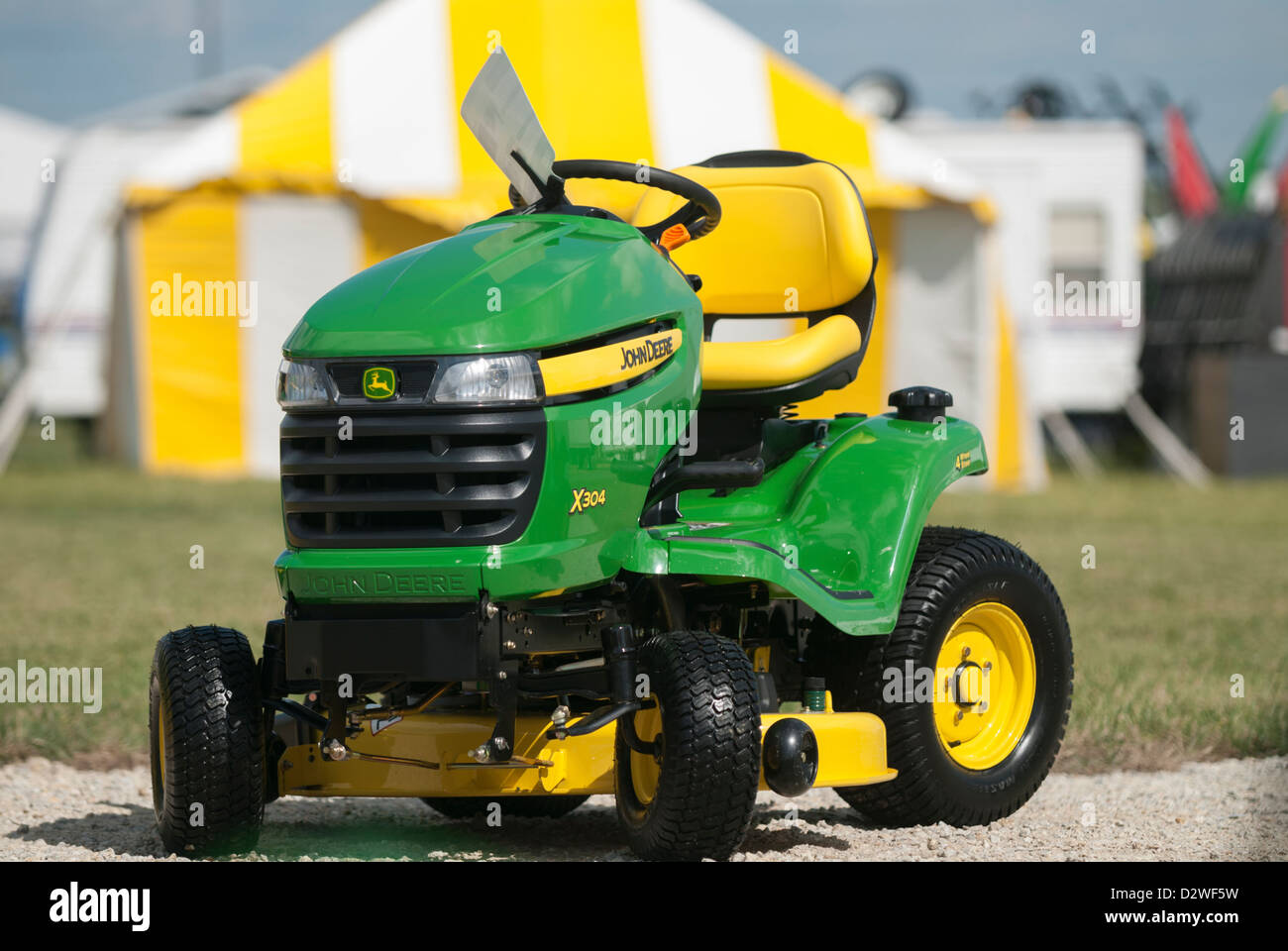 John Deere Farm Equipment up close Stock Photo - Alamy