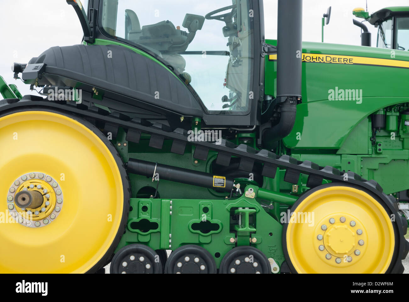 John Deere Farm Equipment up close Stock Photo - Alamy