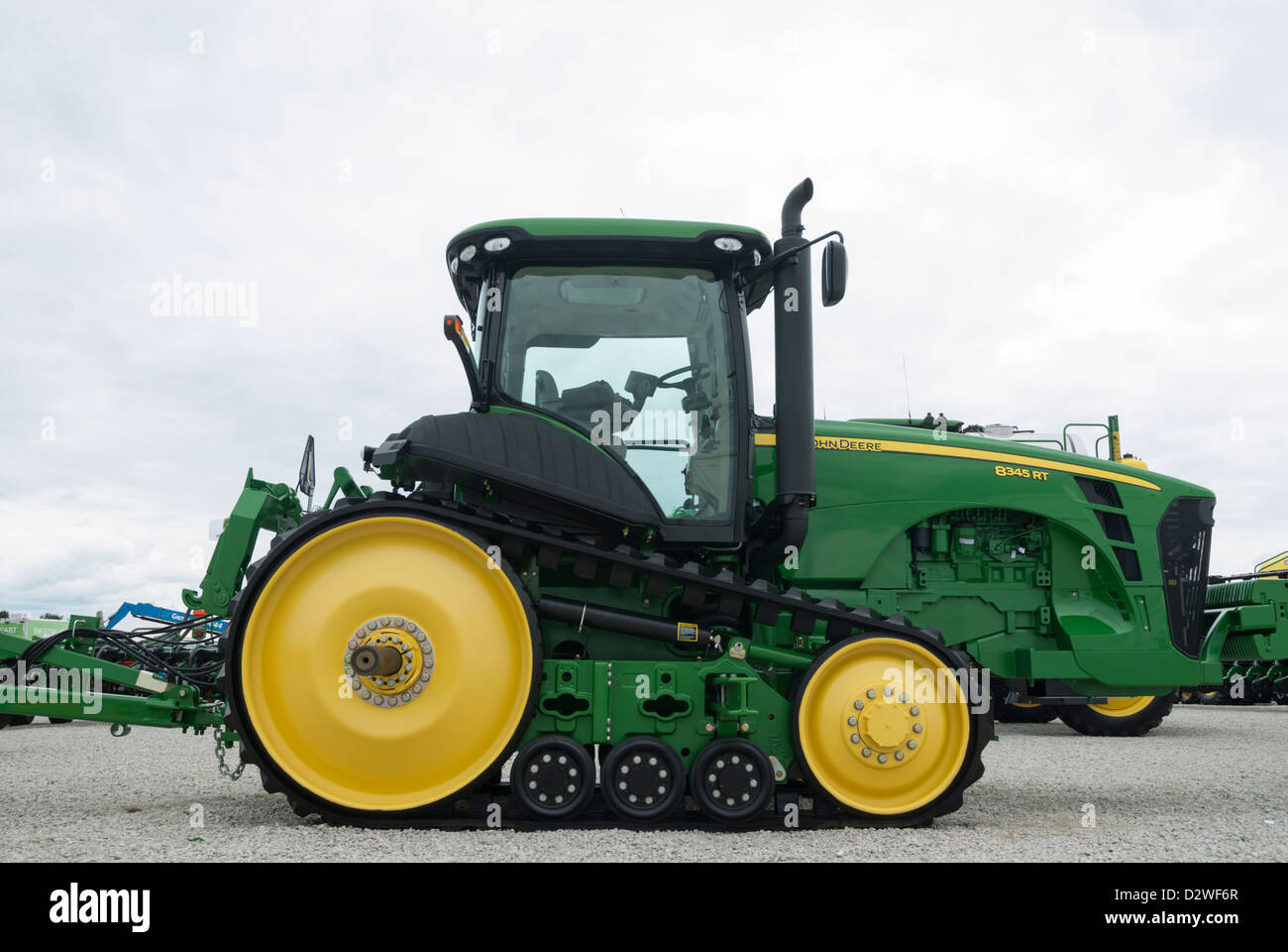 John Deere Farm Equipment up close Stock Photo - Alamy