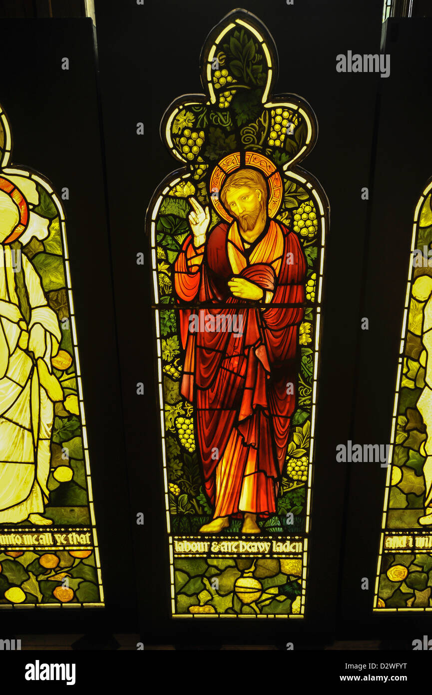 Stain Glass Window Castle Howard Stock Photo - Alamy