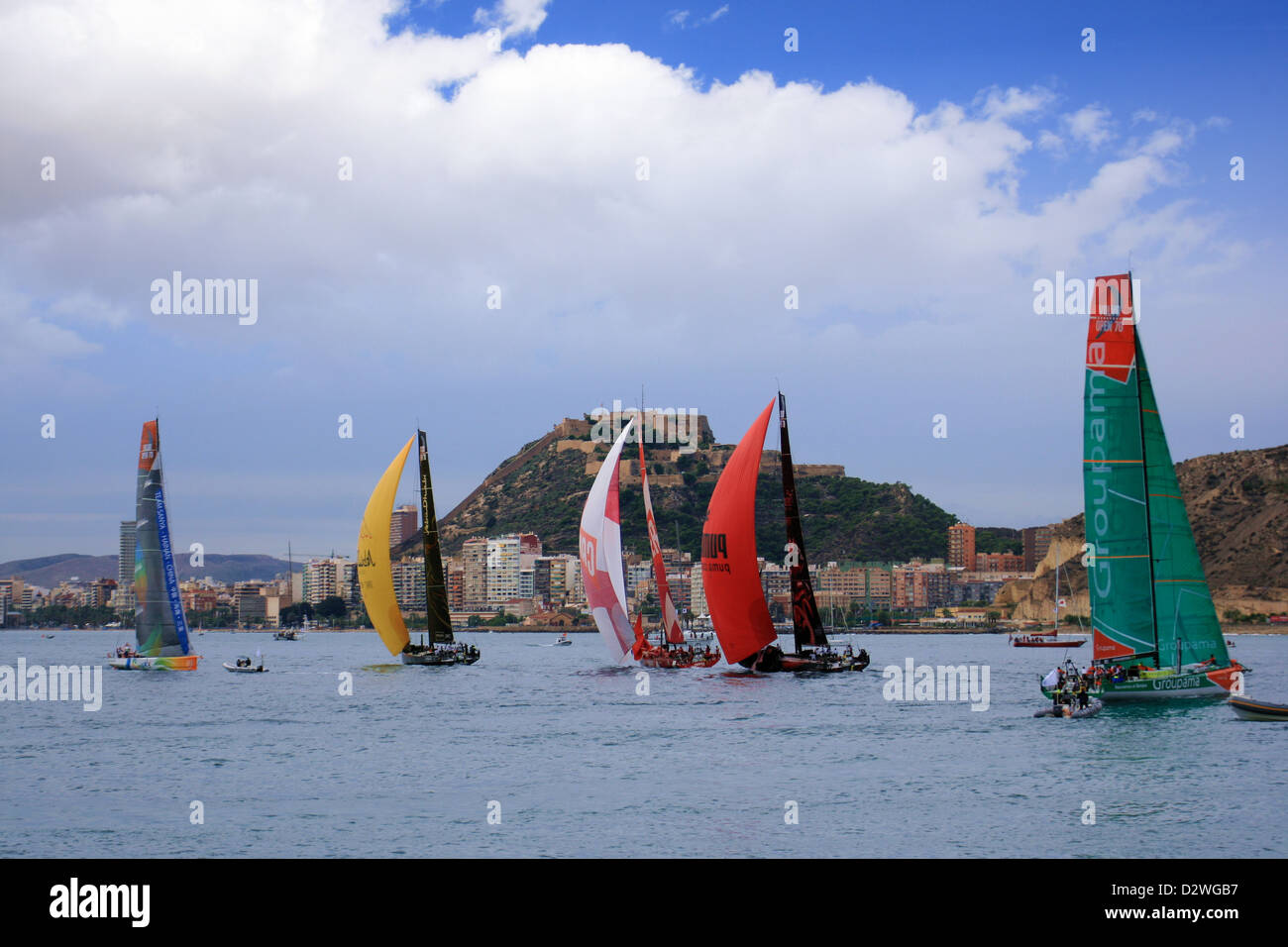 Volvo 70 yacht hi-res stock photography and images - Alamy