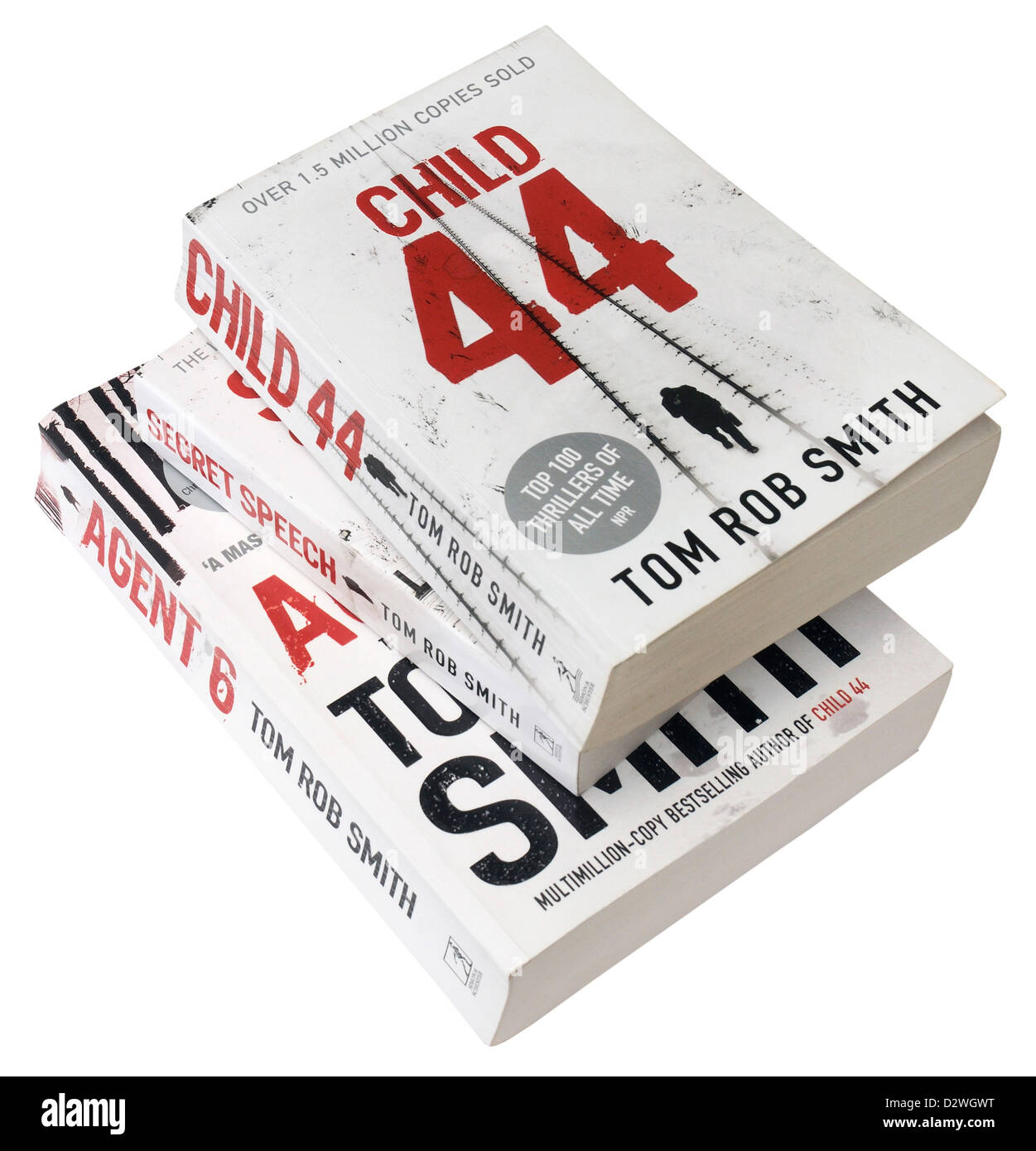 The Child 44 trilogy by Tom Rob Smith Stock Photo - Alamy
