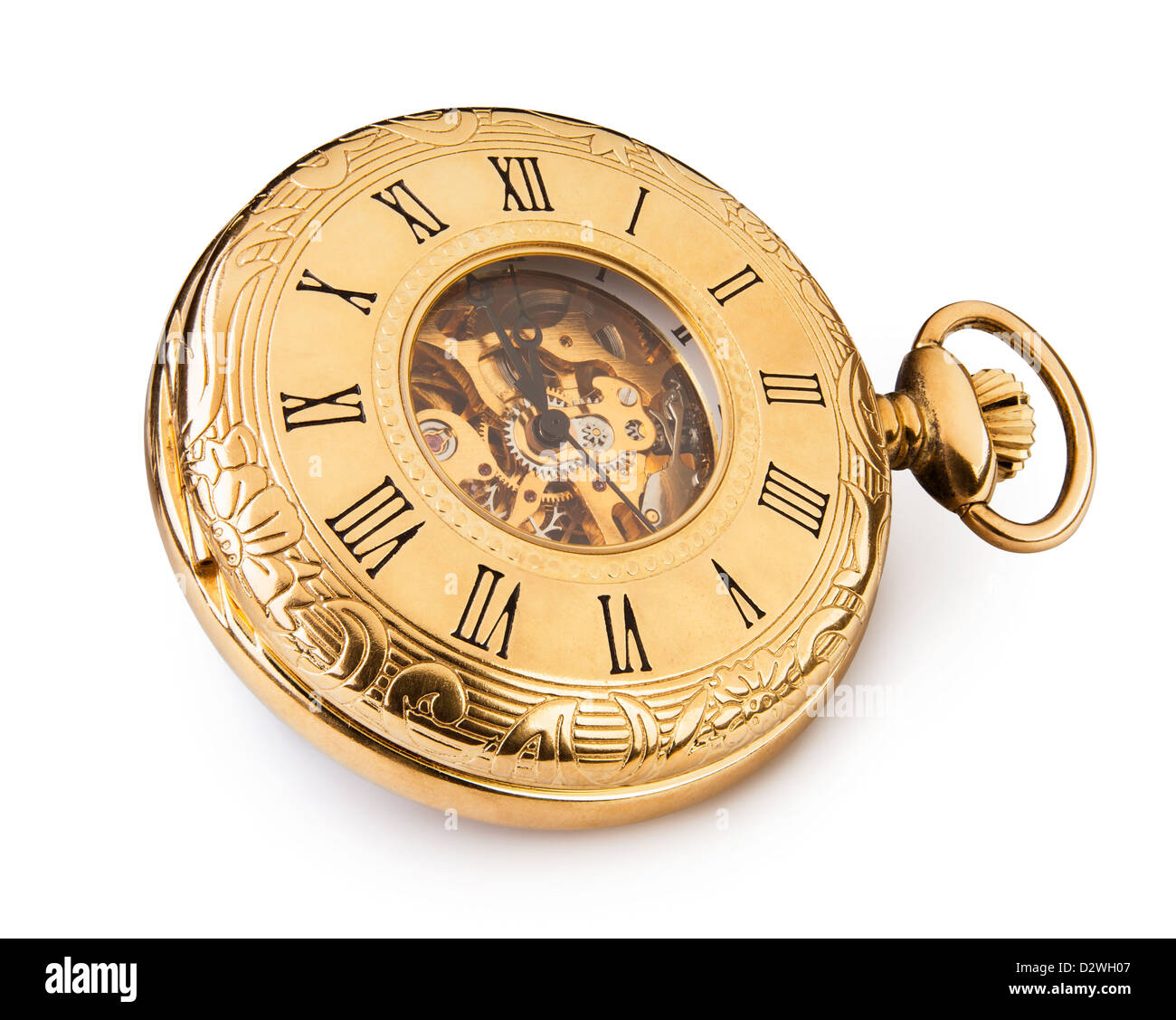 Golden pocket watch on hi-res stock photography and images - Alamy