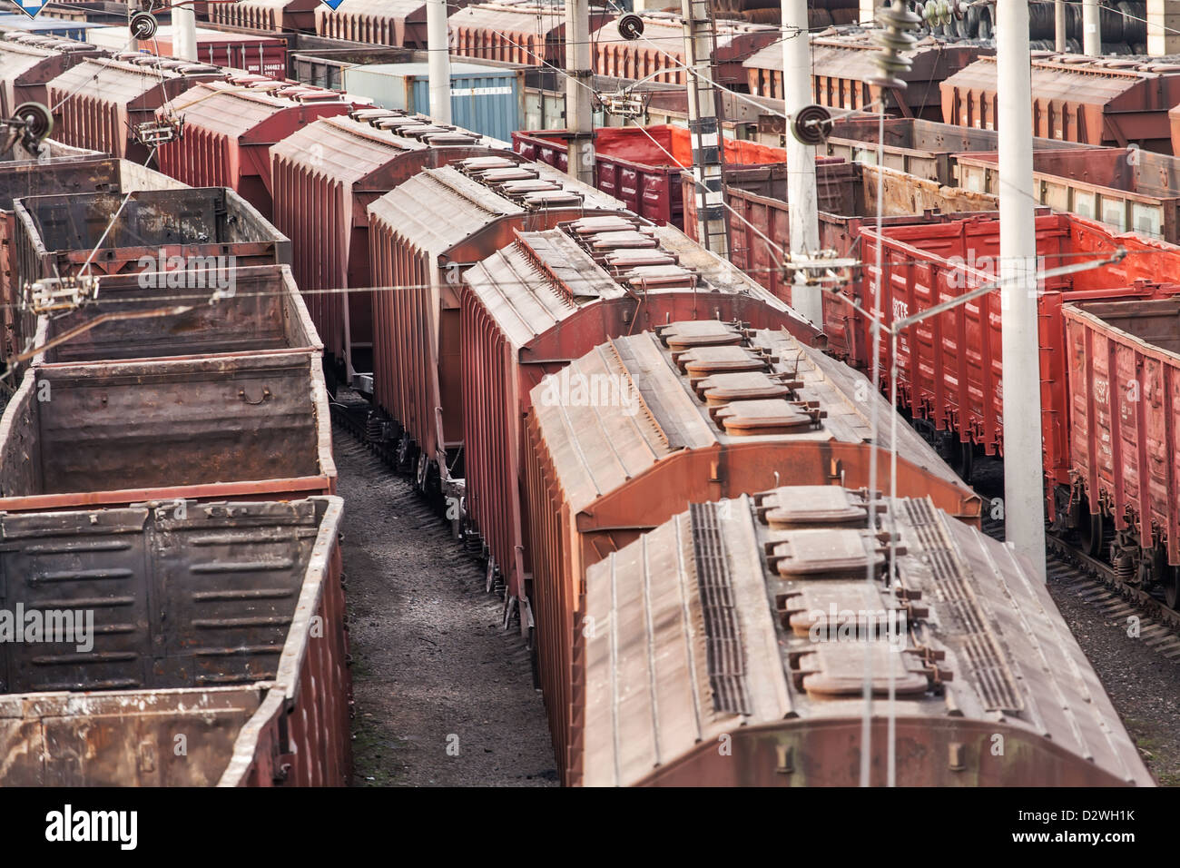 Railway goods carriage hi-res stock photography and images - Alamy