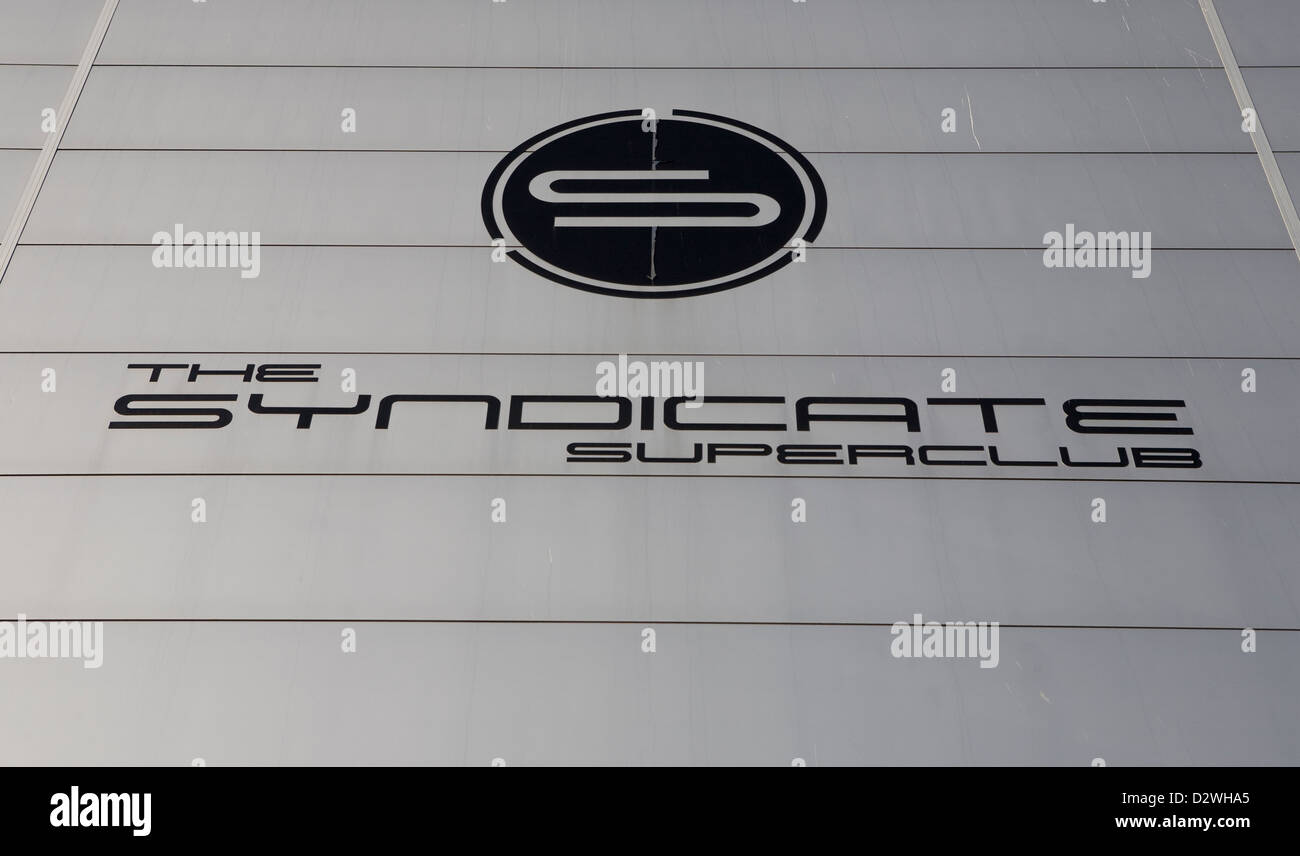 The Syndicate Superclub nightclub, Blackpool, Lancashire, UK Stock ...