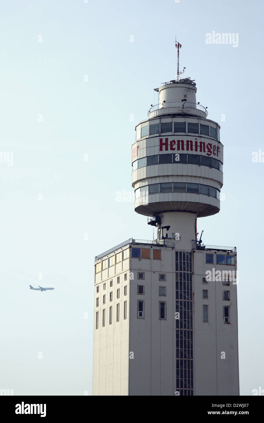 Frankfurt am Main, Germany, Henninger Turm Stock Photo - Alamy