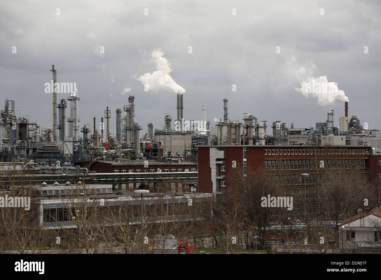 Ludwigshafen, Germany, BASF industrial plant Stock Photo: 53423371 - Alamy
