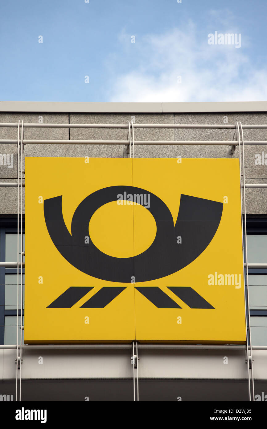 Darmstadt, Germany, post signs Stock Photo - Alamy