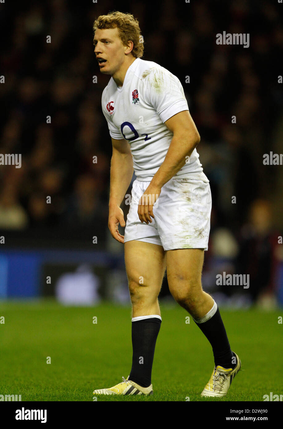 BILLY TWELVETREES ENGLAND V SCOTLAND TWICKENHAM MIDDLESEX ENGLAND 02 ...