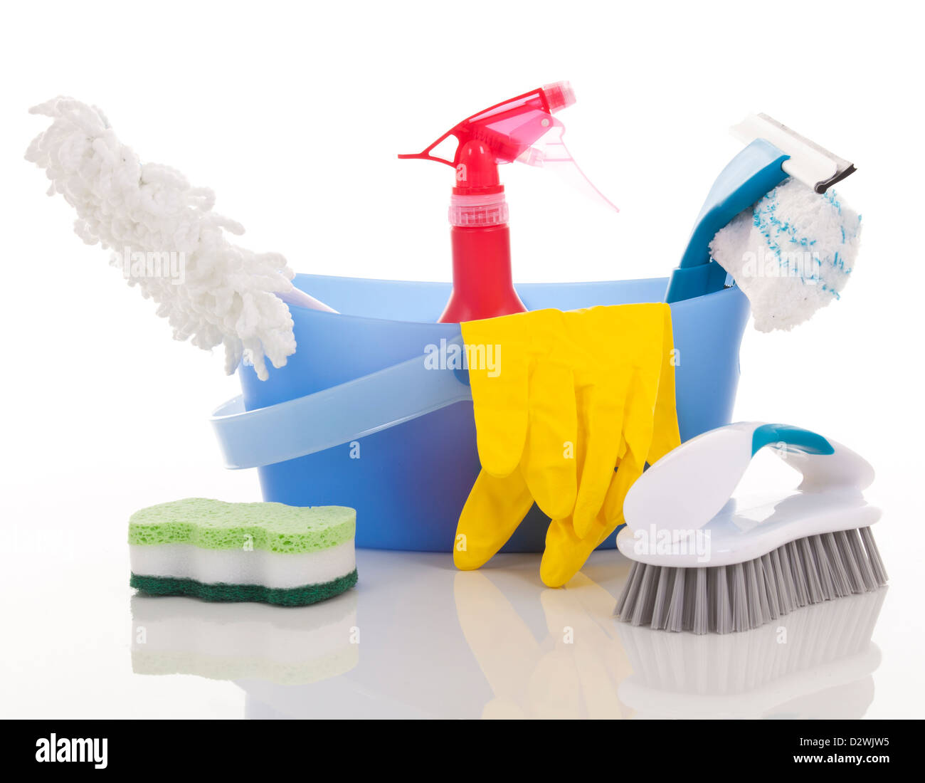 Red bucket cleaning supplies hi-res stock photography and images - Alamy